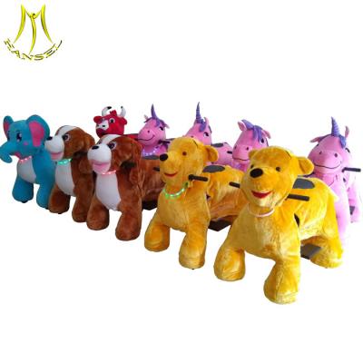 China Hansel  cheap rideable animal horse toys arcade games machines for kids and parents for sale