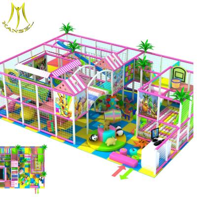 China Hansel   funny kids indoor climbing games metal play structure for sale for sale