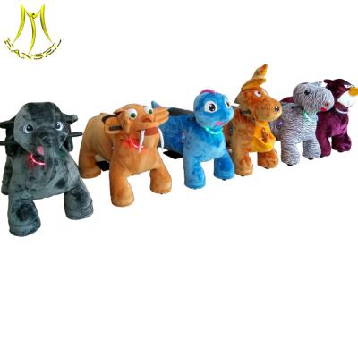 China Hansel children rides used stuffed animal go kart electric ride for sale
