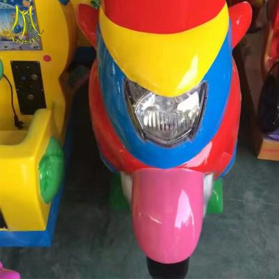 China Hansel  entertainment equipment indoor playground coin operated kiddie ride on motor for sale
