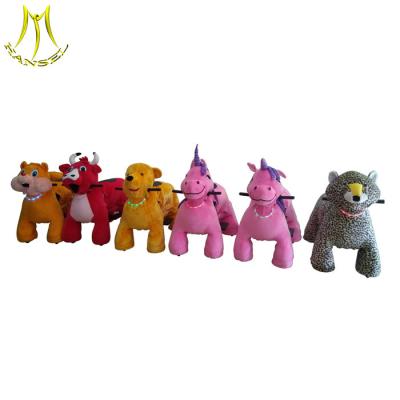 China Hansel  commercial zippy battery mall animal scooter for sale  kids car games for sale