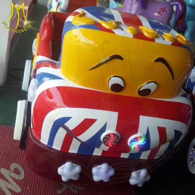 China Hansel used carnival rides swing children toy coin operated kids ride on bus for sale
