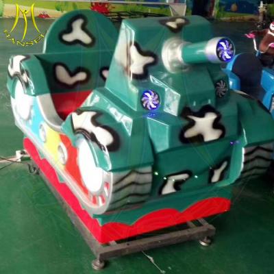 China Hansel luna park equipment coin game machine kids swing ride on car for sale