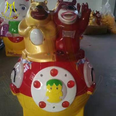 China Hansel  theme park equipment for sale coin operated indoor kiddie rides for sale