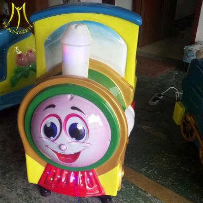 China Hansel   indoor amusement park equipment for mini kids electric train ride for sale