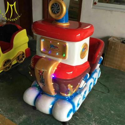China Hansel  high qualitaty coin kiddie train  ride kiddie equipment rides in mall for sale