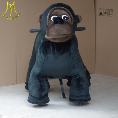 China Hansel plush motorized electric ride on animals kids  ride on electric power kids motorcycle bike for sale