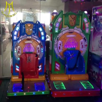 China Hansel  coin operated indoor kiddie ride on train electrical cars for children for sale
