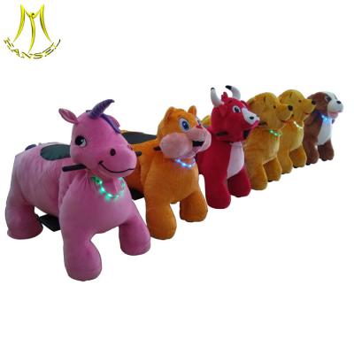 China Hansel attractive kid and adult can ride on kiddie ride for shopping mall for sale