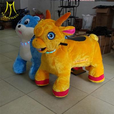 China Hansel children indoor rides games machine coin operated  children electric car rent for sale