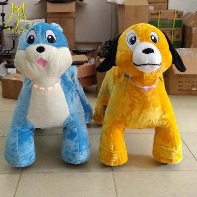 China Hansel  2018 parties ride for kids plush stuffedkids ride on unicorn toy electric ride on animals for sale