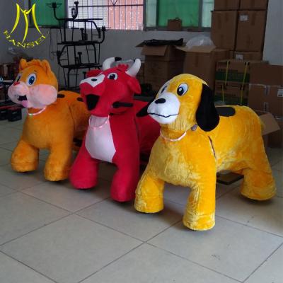 China Hansel safari motorcycle animales mountables electric toy riding horse children for sale