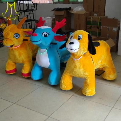 China Hansel  electric ride on animals ride on dinosaur coin operated kiddie rides for sale