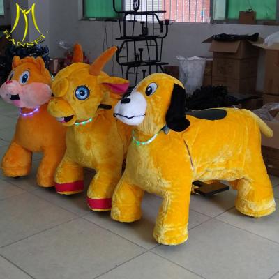 China Hansel  kids entertainment equipment ride on animal toy animal scooters in mall for sale