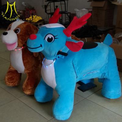 China Hansel plush motorized animals walking animal toys big ride toys for sale