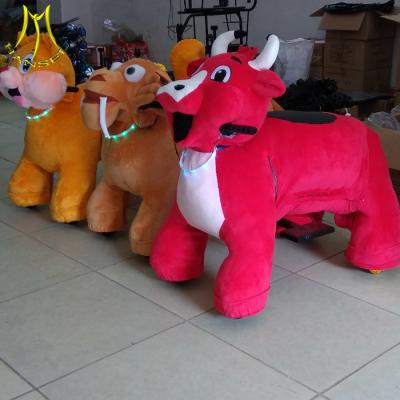 China Hansel  adults 4 wheel electric walking bike motorcycle riding toys electric bull for sale for sale
