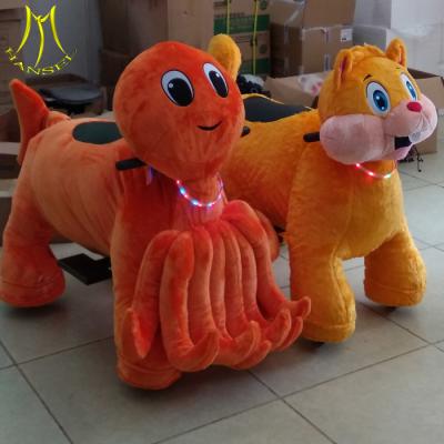 China Hansel  coin operated safari zippy battery rides car animal monkey ride on toy for sale