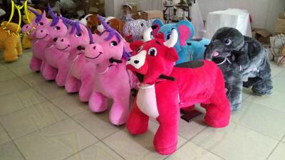 China Hansel battery operated toy rider electric motorized stuffed animal for kids for sale