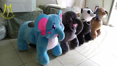 China Hansel game center equipment coin operated children rides on stuffed electric car for sale
