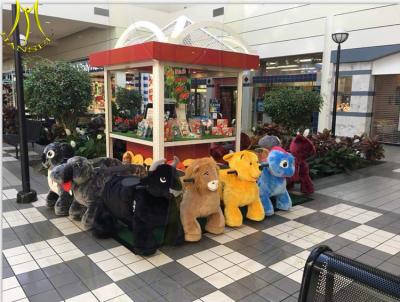 China Hansel   high quality children coin operated electrical animal toy car for mall for sale