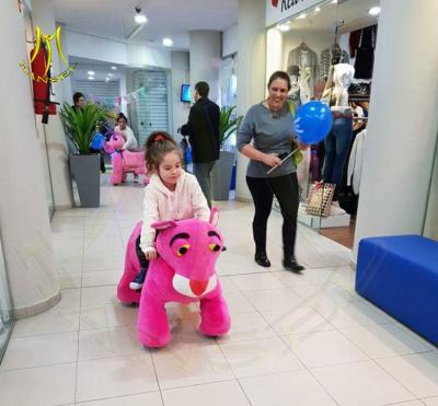 China Hansel hot selling kids walking battery operated ride on animal toy rides for sale