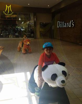 China Hansel Shopping mall kids electric ride on animals pony mechanicals toys for sale