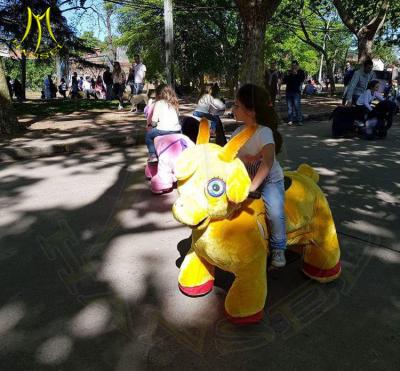 China Hansel amusement kiddie electric ride on walking toy aninal scooters for sale for sale