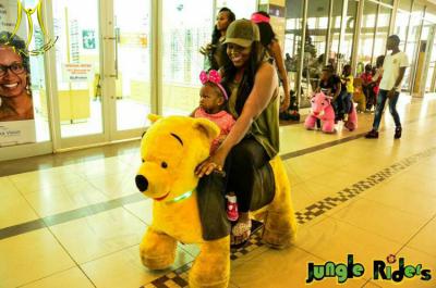 China Hansel High quality plush animal design electric kids entertainment equipment for sale