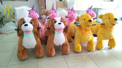 China Hansel  commercial christmas animal deer ride on coin operated unicorn scooter for sale