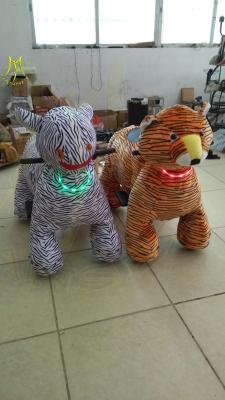 China Hansel fast profits battery operated zoo animal toys walking animal scooter ride theme park equipment for sale for sale