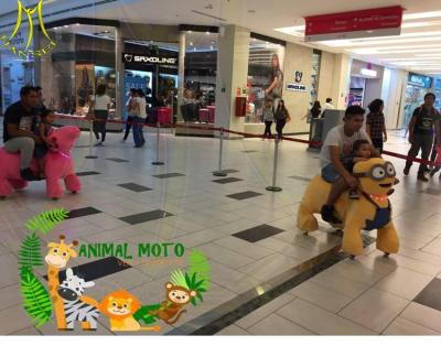 China Hansel happy ride toy animal toy electric animal kiddie ride with coin operated for sale