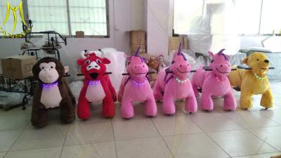 China Hansel  happy dinosaur animal kids ride on animals coin operated for Christmas for sale