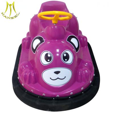 China Hansel coin operated remote control battery kids ride on mini bumper car for sale