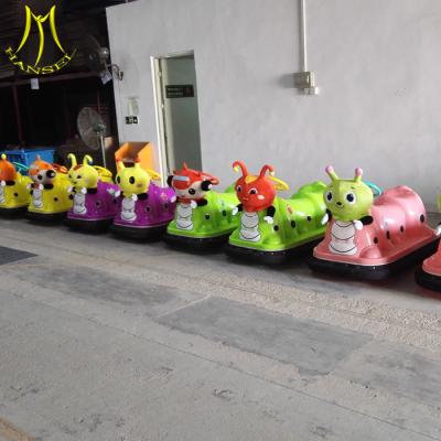 China Hansel   amusement rides for children plastic material chinese bumper car for sales for sale