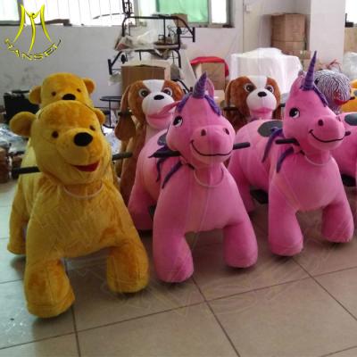 China Hansel amusement park indoor remote control electric animal car for sale for sale