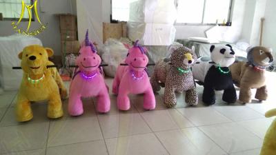 China Hansel Christmas plush moving animal toy ride on bike china animal toys ride for sales for sale