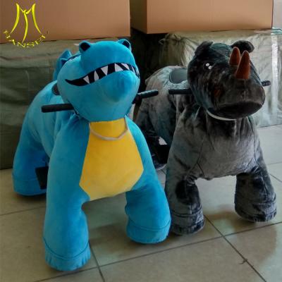 China Hansel  amusement park playground stuffed walking animal for sale for sale