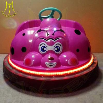 China Hansel amusement park electric plastic battery indoor kids bumper car for sale