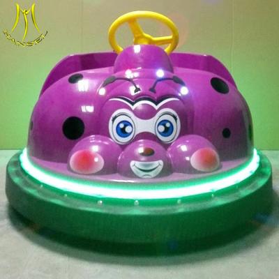 China Hansel coin operated type minni bumper car amusement park toys with led light for sale