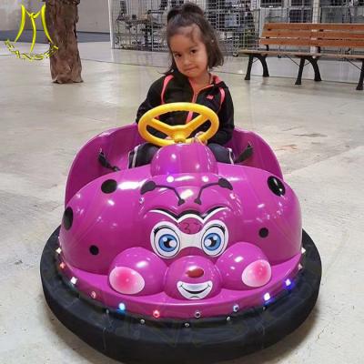 China Hansel hot selling token operated plastic electronic bumper car for sale