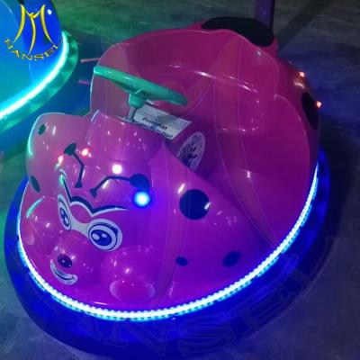 China Hansel amusement park kids fun plastic bumper car rides for sale for sale