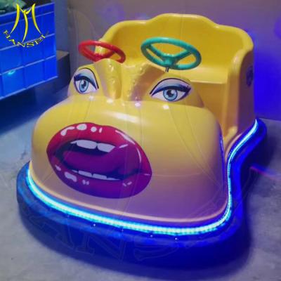 China Hansel amusement children's toys kids ride on plastic electric bumper cars for sale