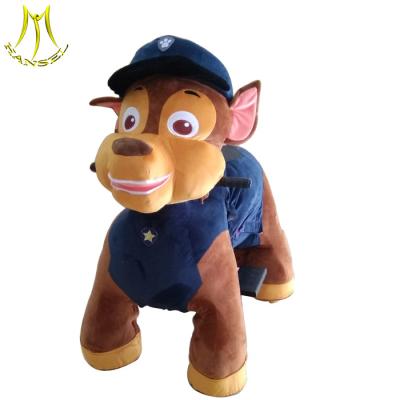 China Hansel  2018 shopping mall hot  ride on walking toy animals dog scooter for sale