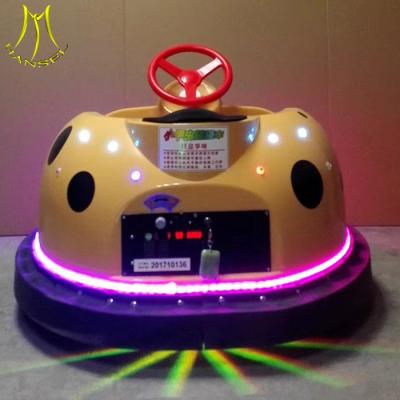 China Hansel high quality  amusement park equipment and ride on toy remote control children car for sale