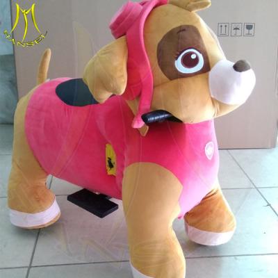 China Hansel amusement park electric unicorn motorized plush animal for sale for sale