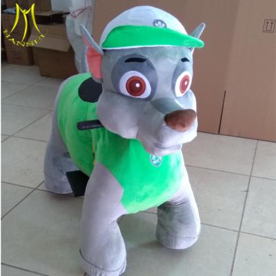 China Hansel  battery operated toy ride on walking horse eletric kids car indoor playground for sale
