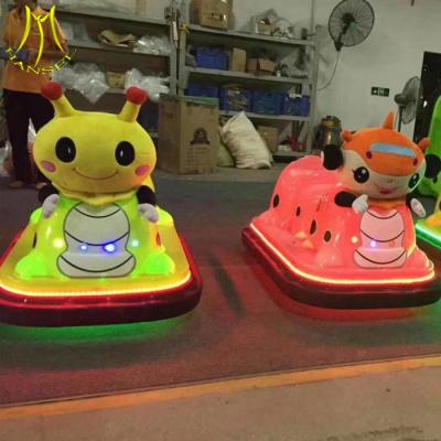 China Hansel  battery operated kids plastic bumper car 2 seats cars for sale in guangzhou for sale