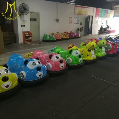 China Hansel  battery operated plastic bumper car 2 seats cars for sale in guangzhou for sale