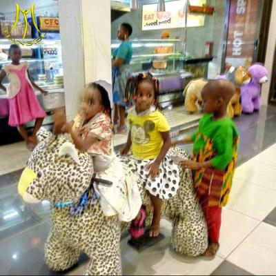 China Hansel amusement park game machine zoo animal scooter electric riding toys for sale