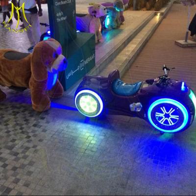 China Hansel amusement kids motorized plush animales mountables riding toys cars for sale